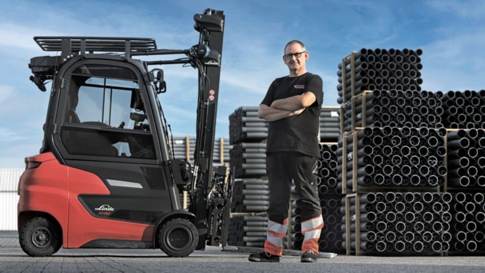 Ostendorf möter framtiden med elektriska motviktstruckar | Linde MH