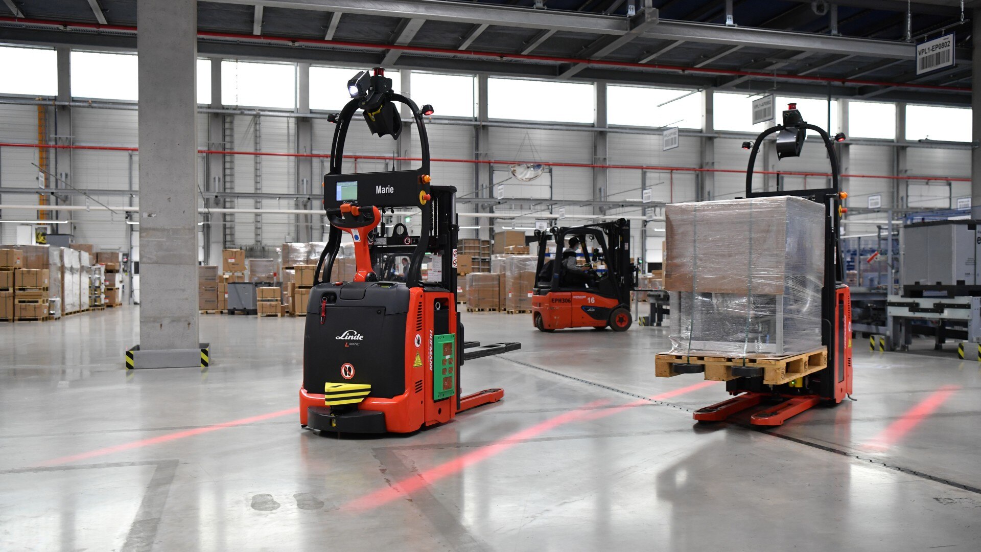 Effektiv och säker materialhantering | Linde MH